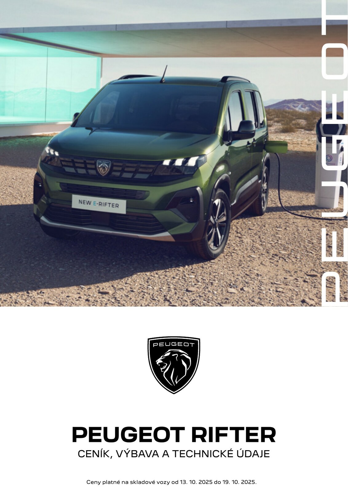 Peugeot Rifter - ceník