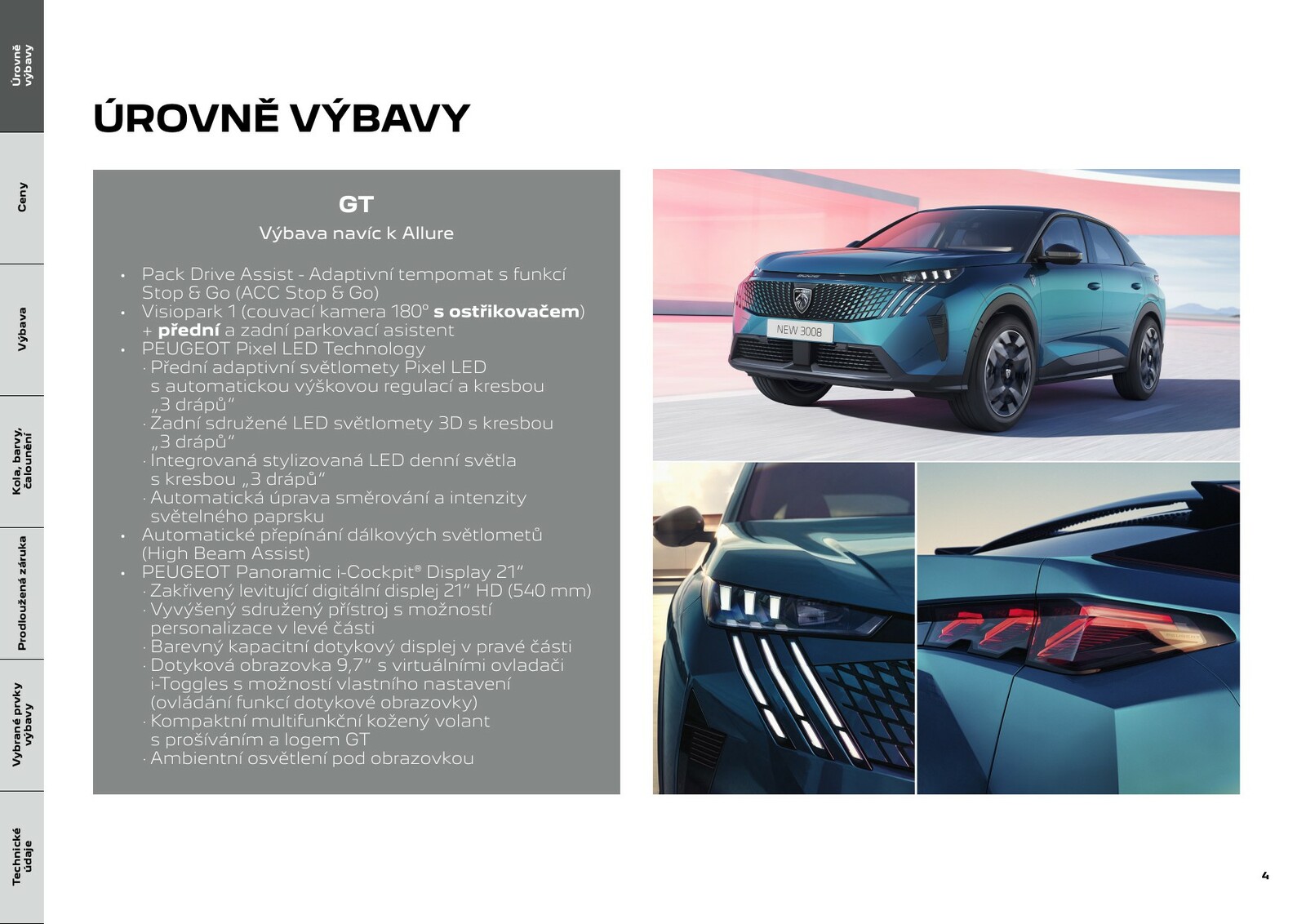 Peugeot 3008 (2024) - ceník