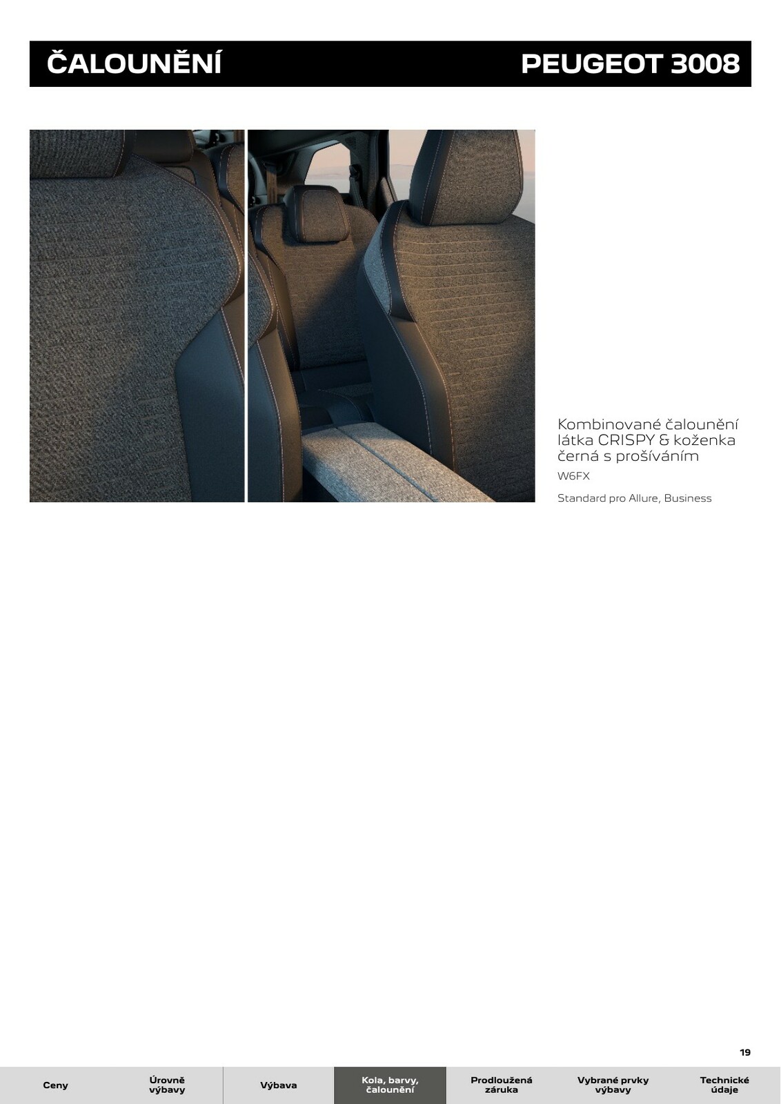 Peugeot 3008 - ceník