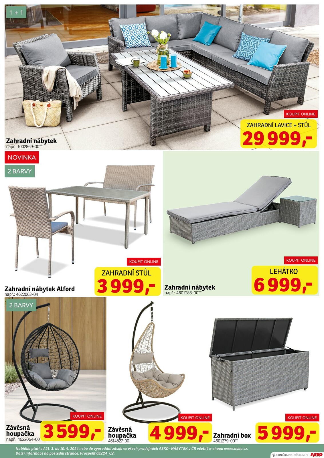 ASKO NÁBYTEK - Zahradní nábytek