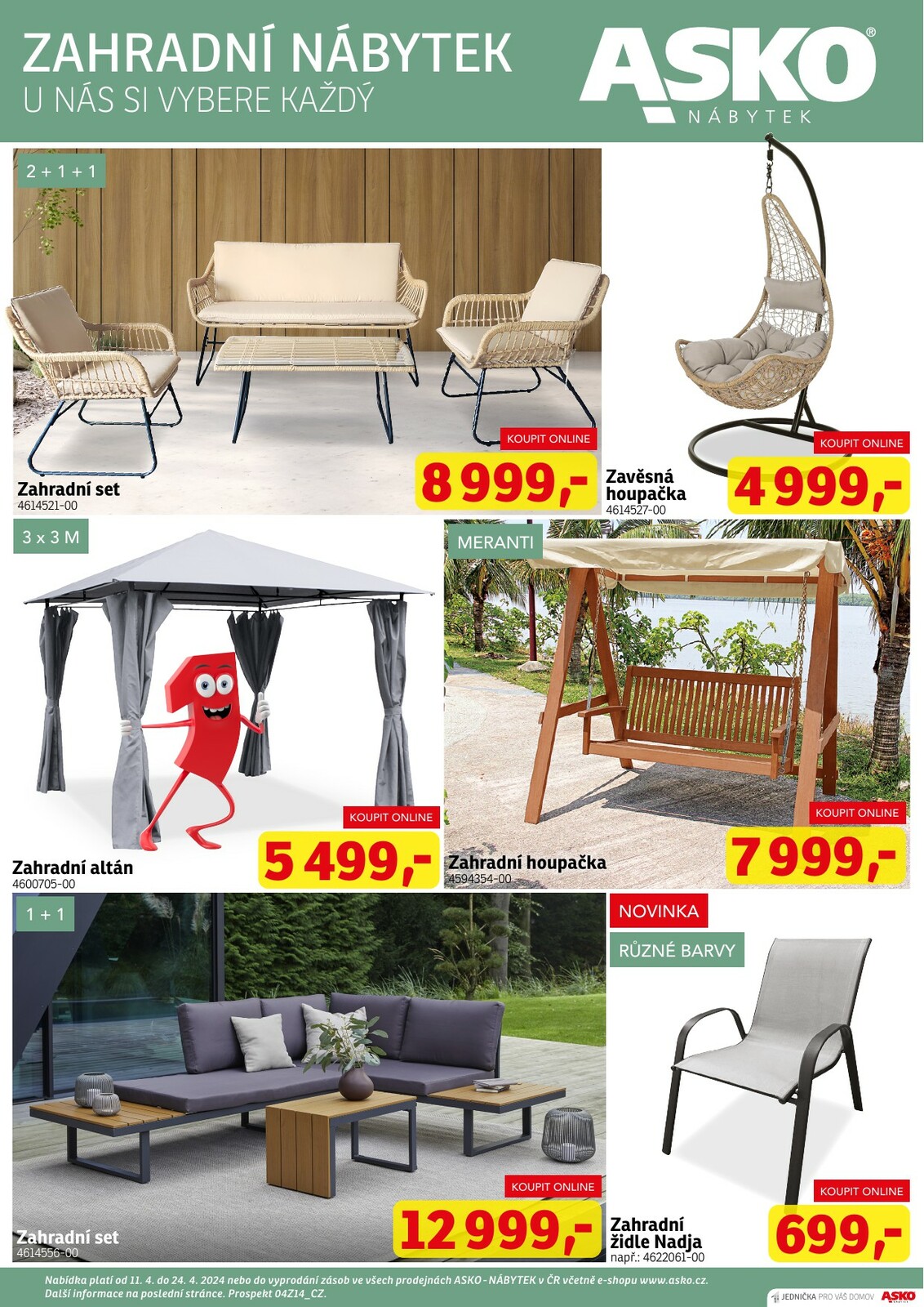 ASKO NÁBYTEK - Zahradní nábytek
