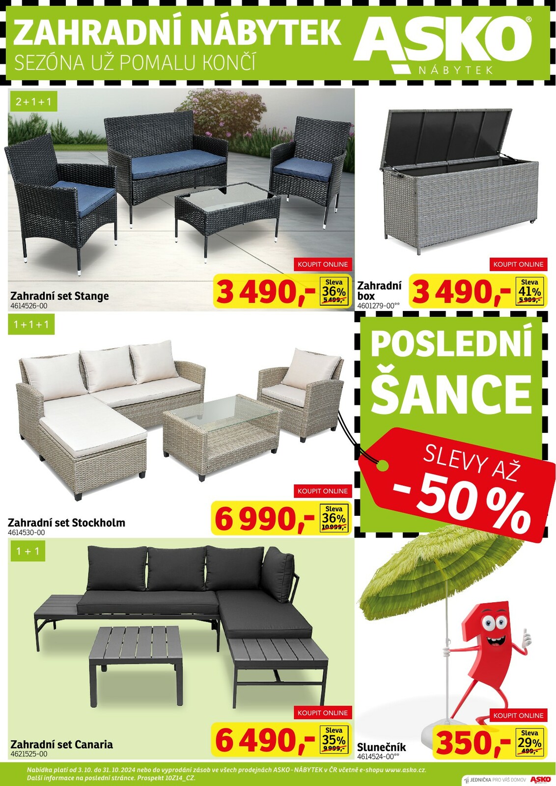 ASKO NÁBYTEK - Zahradní nábytek